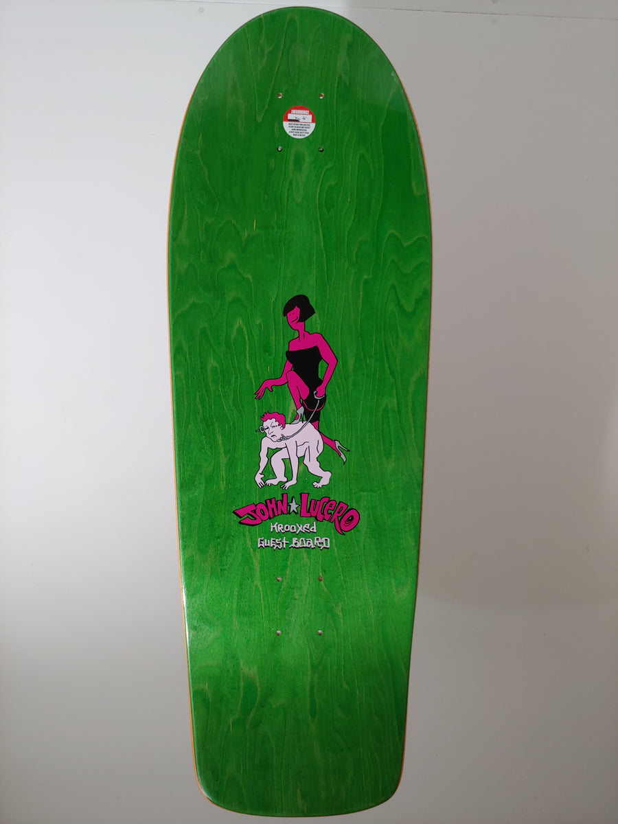 Krooked - John Lucero - Guest Model - Art by Mark Gonzales ...